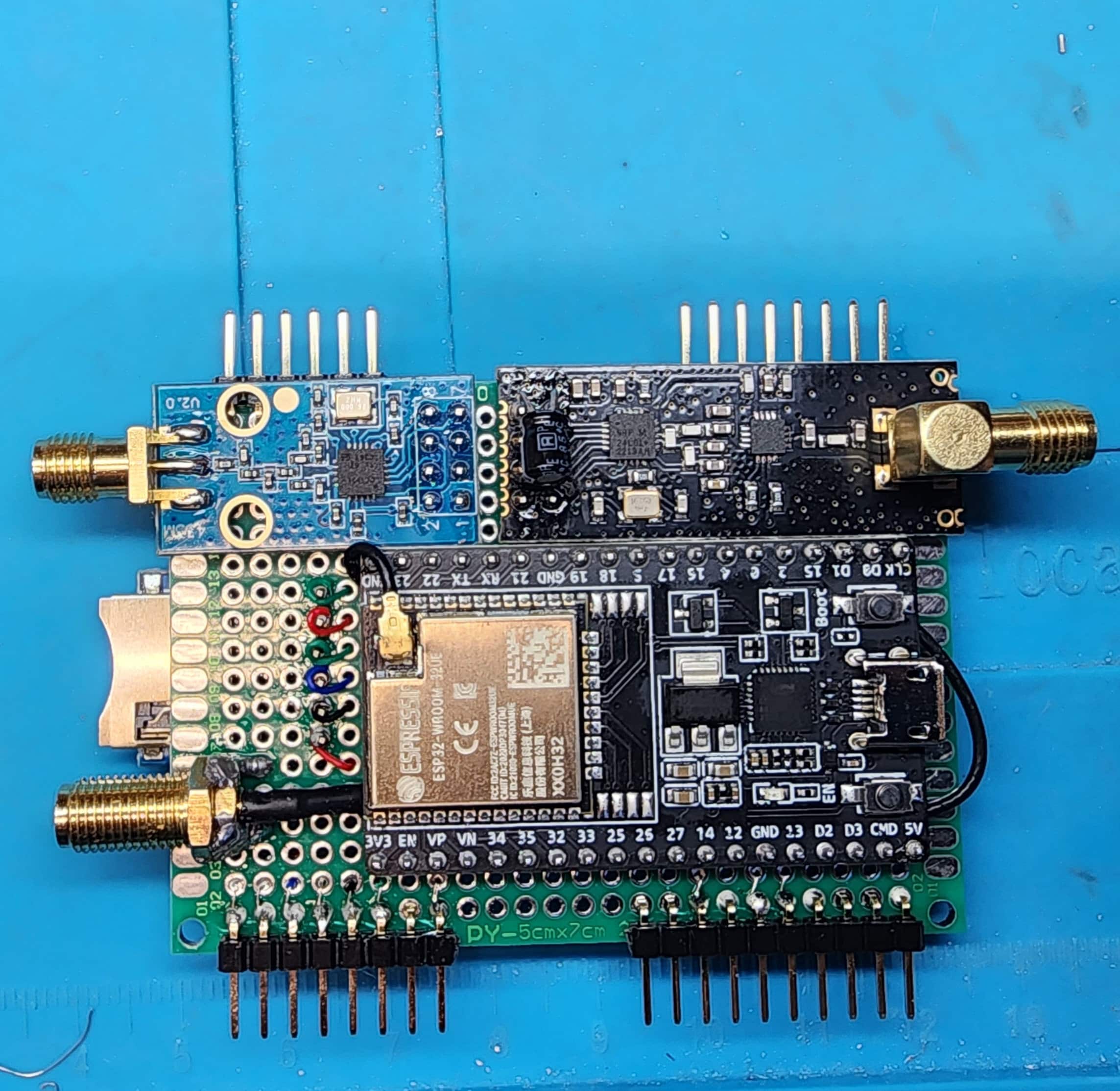 3 In 1 Device Marauder Nrf24 Cc1101 Works W Flipper Zero
